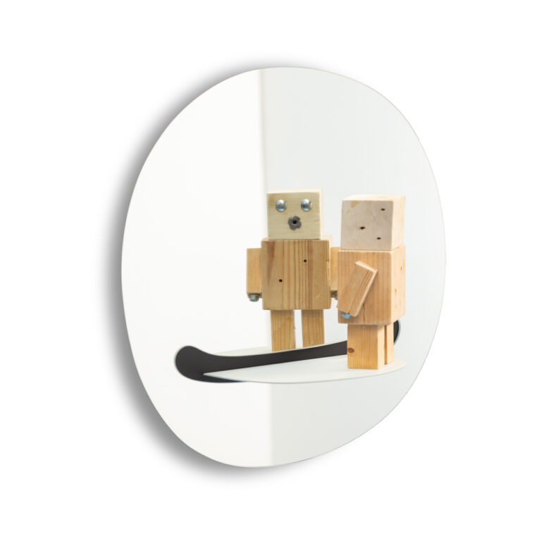 Werkwaardig Accessories - Smiling Mirror with shelf