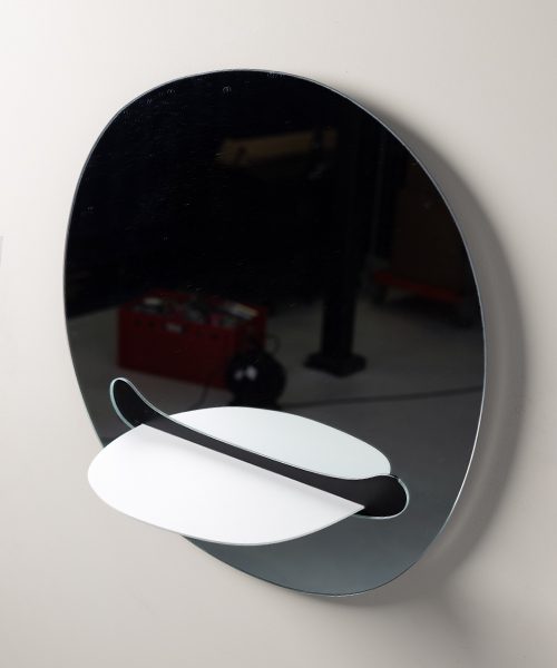 Werkwaardig | SMILING MIRROR - Dutch Design Shelf Mirror